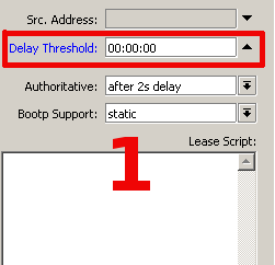 Citraweb.com : [DHCP Security] - Delay Threshold & Authoritative